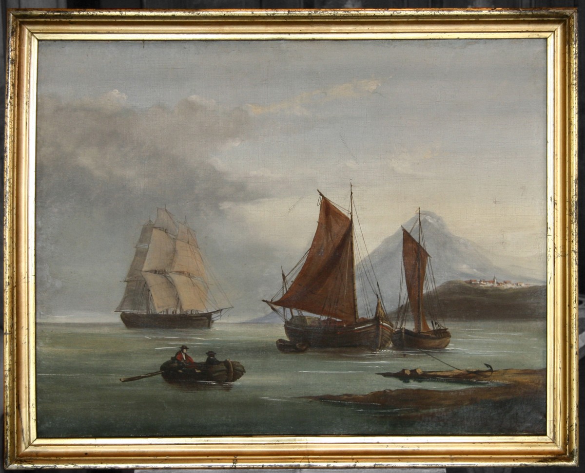 Thuriot Antiquaire - Paire de marines hollandaises