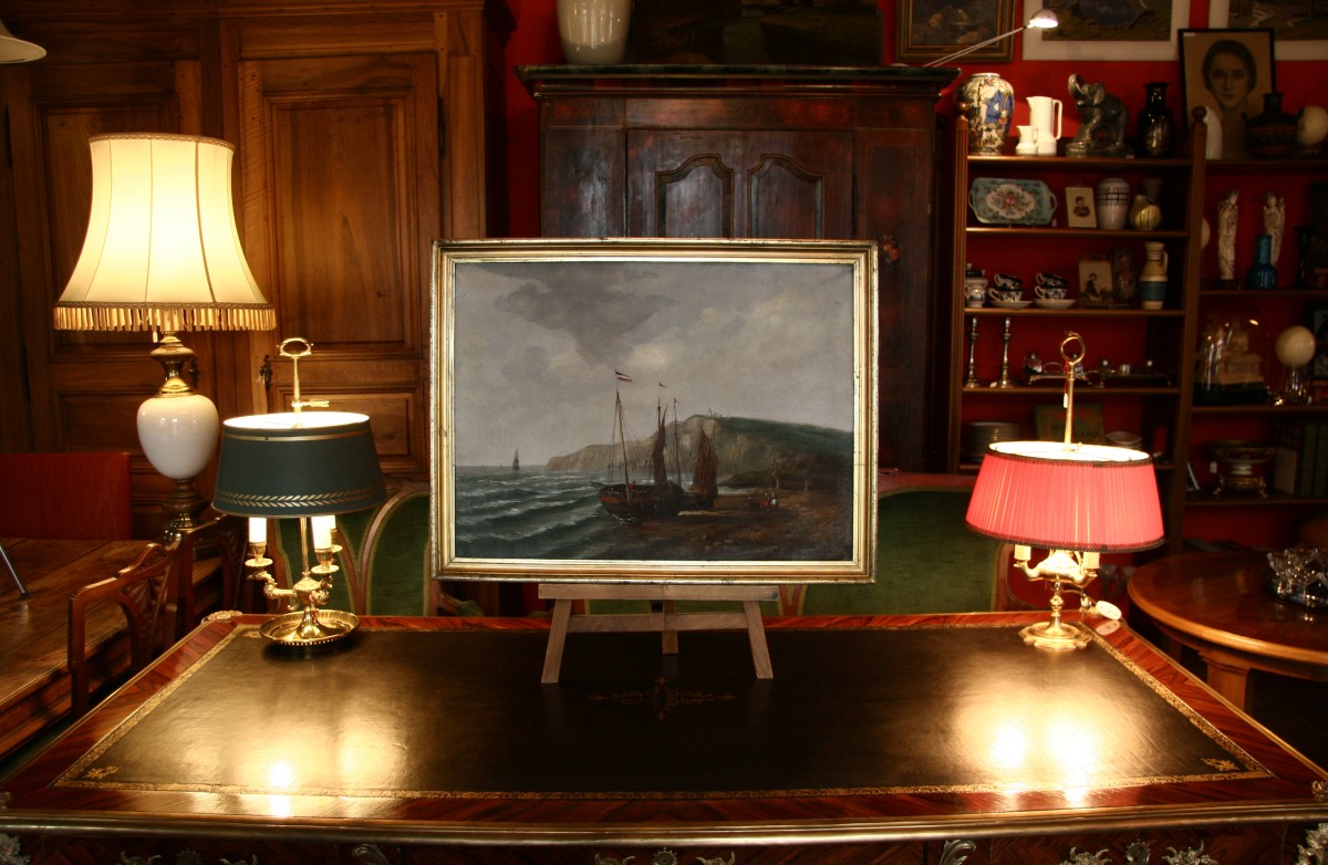 Thuriot Antiquaire - Paire de marines hollandaises